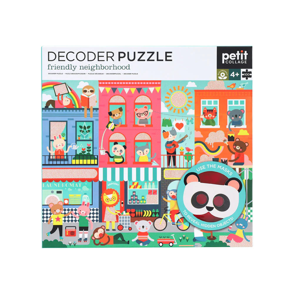 FRIENDLY NEIGHBORHOOD DECODER PUZZLE – Small Fry Kauai