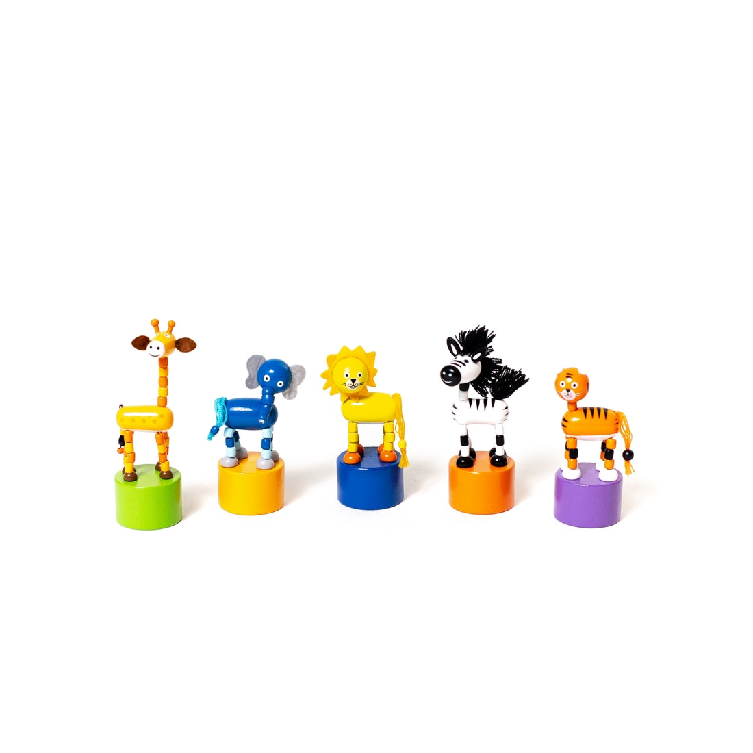 PUSH PUPPET SAFARI ANIMALS, Various – Small Fry Kauai